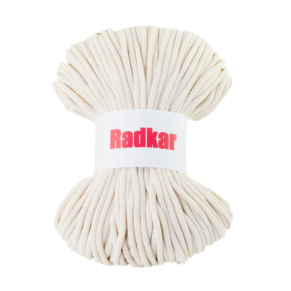 Braided cotton cord 5mm with core Radkar – Crochetio